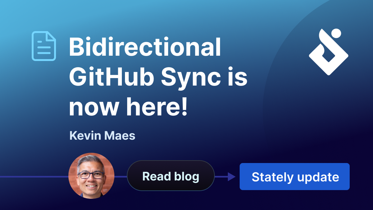 Bidirectional Github Sync Is Now Here Stately